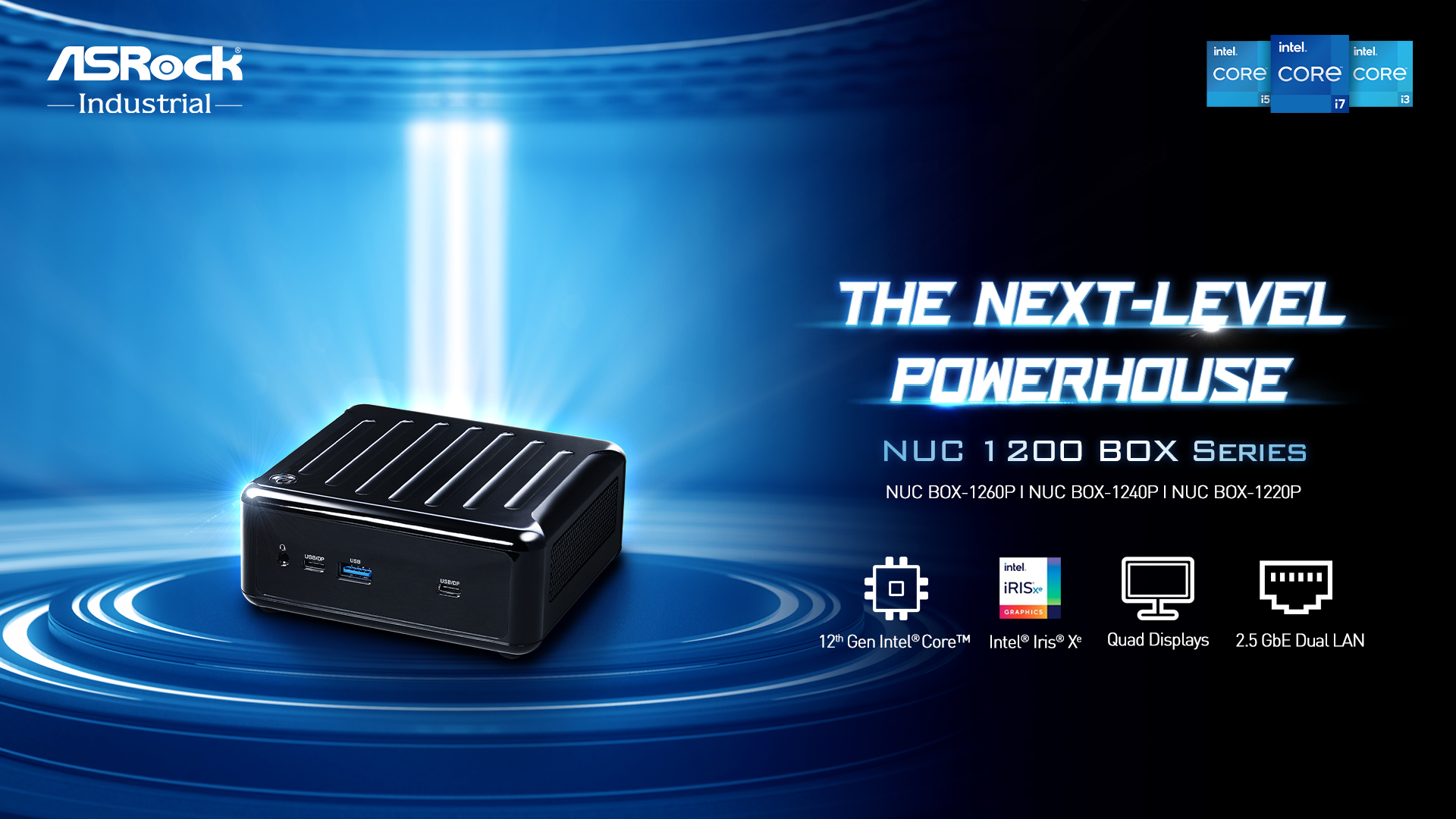 ASRock Industrial - NUC BOX-1240P